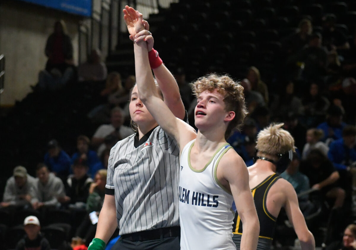 Tintic wrestler Addison Kriegh makes history as part of all-star dual ...